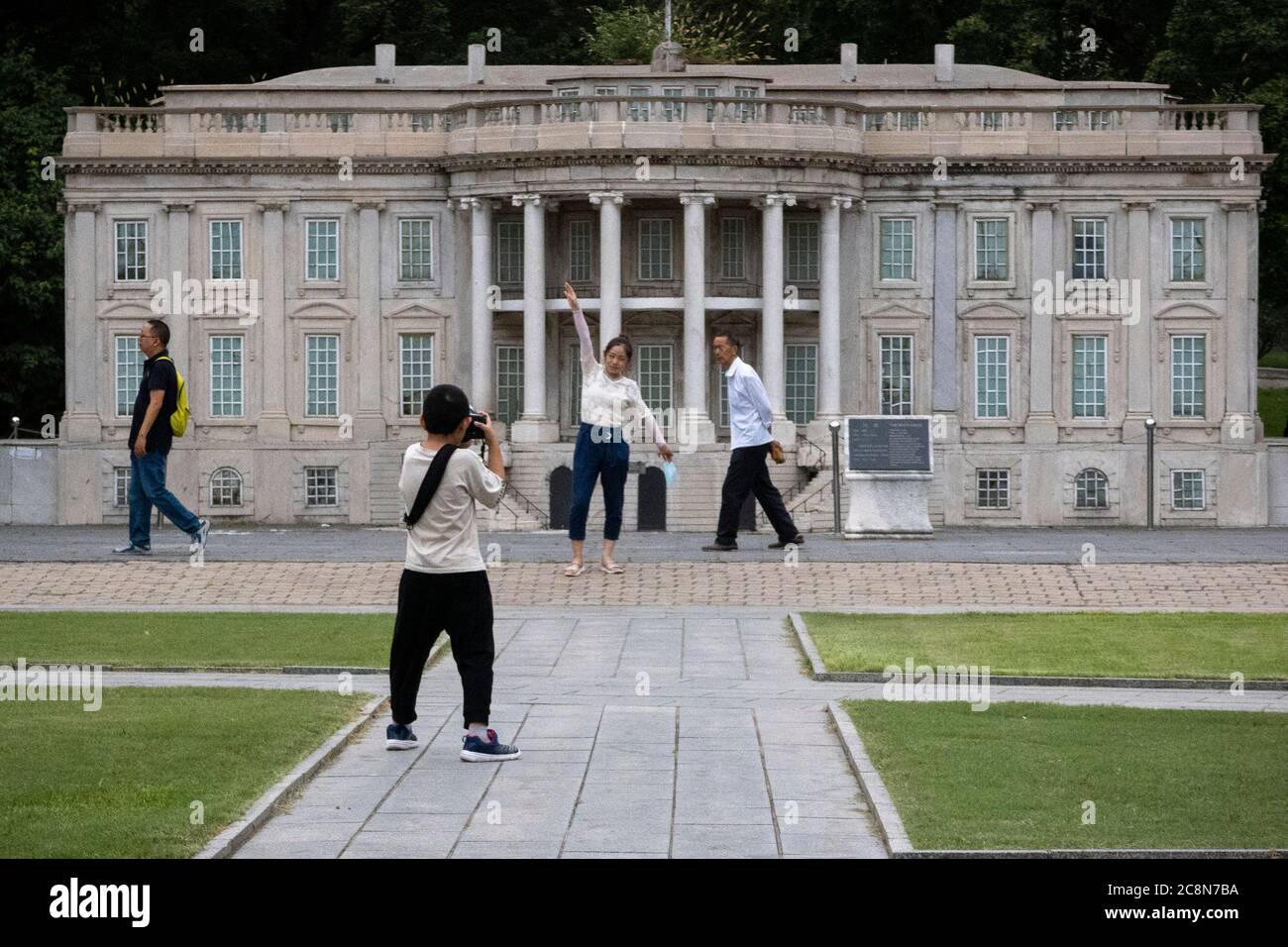 Official residence of the president of the united states hi-res stock ...