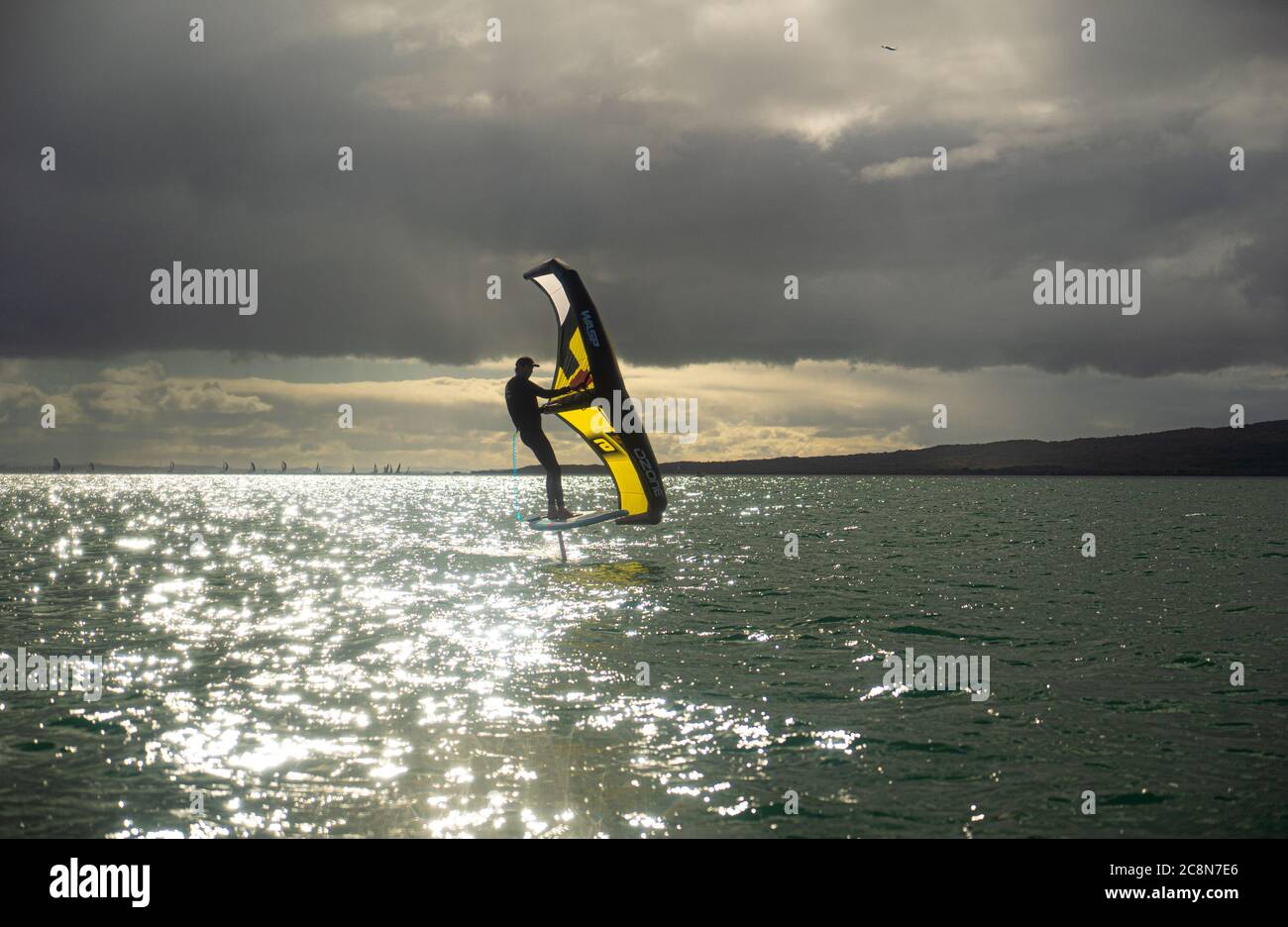 Hand held inflatable wing hi-res stock photography and images - Alamy