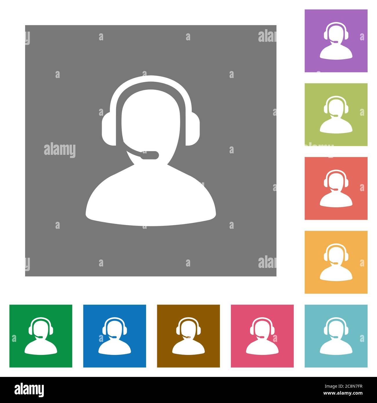 Operator background Stock Vector Images - Alamy