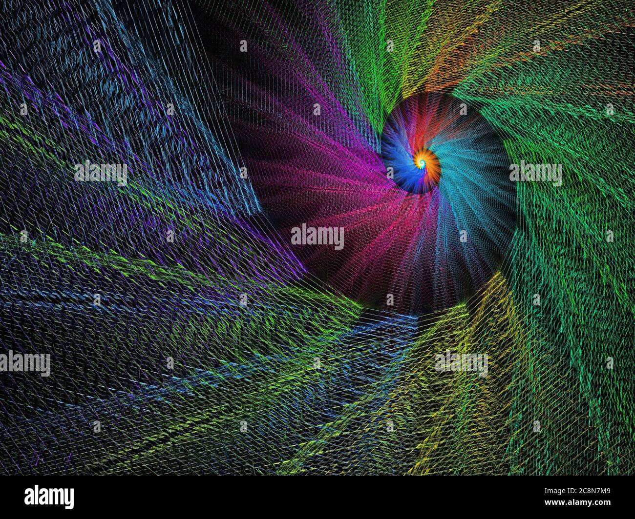 Spiral artwork hi-res stock photography and images - Alamy