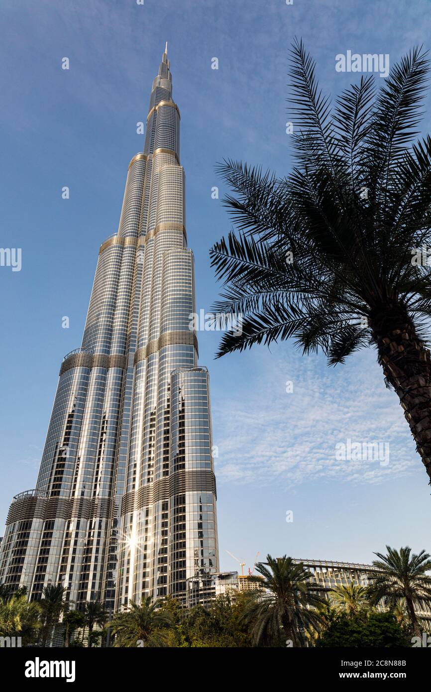 Burj khalifa tallest man made hi-res stock photography and images - Alamy