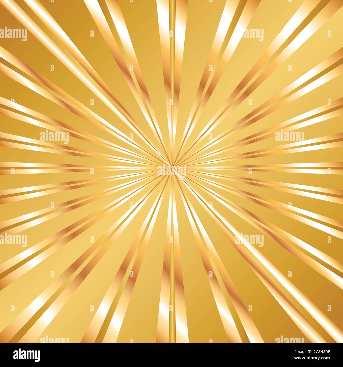 Large square golden ray background Stock Vector Image & Art - Alamy
