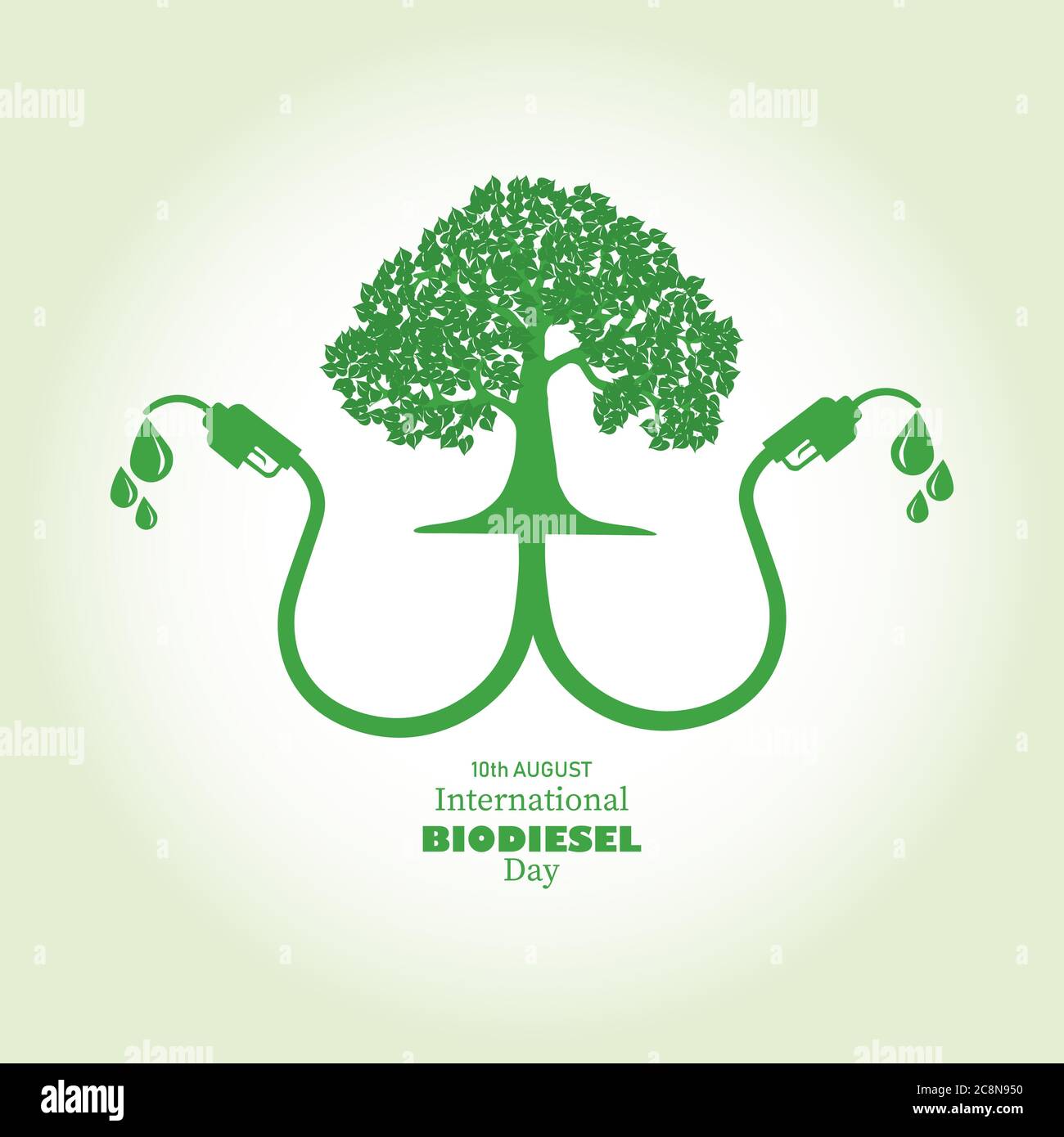 Vector Illustration of International Biodiesel Day which is observed on ...