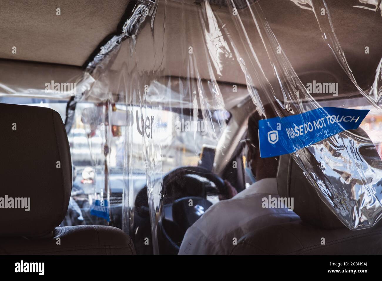 Inside taxi hi-res stock photography and images - Alamy