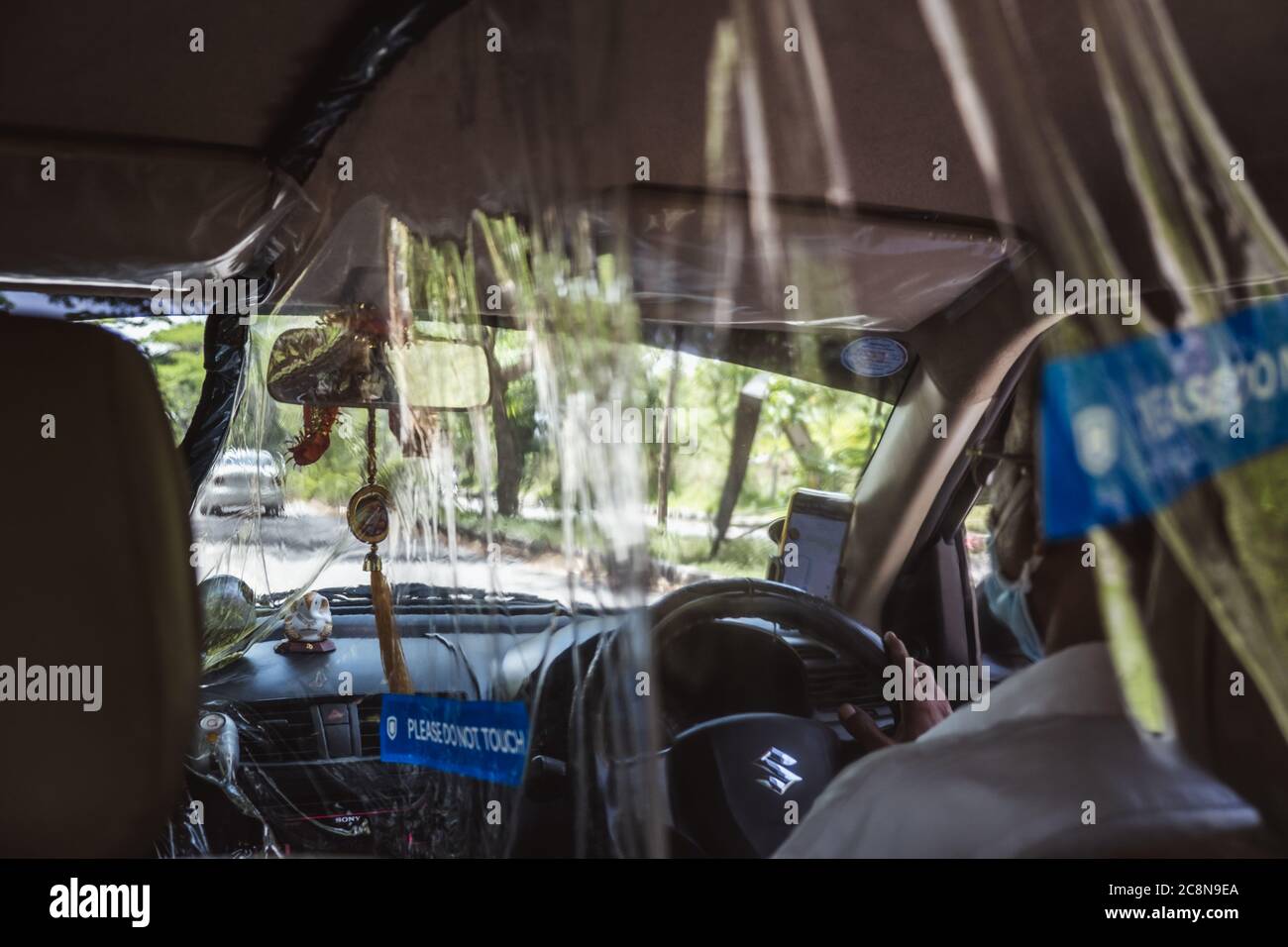 Inside taxi hi-res stock photography and images - Alamy