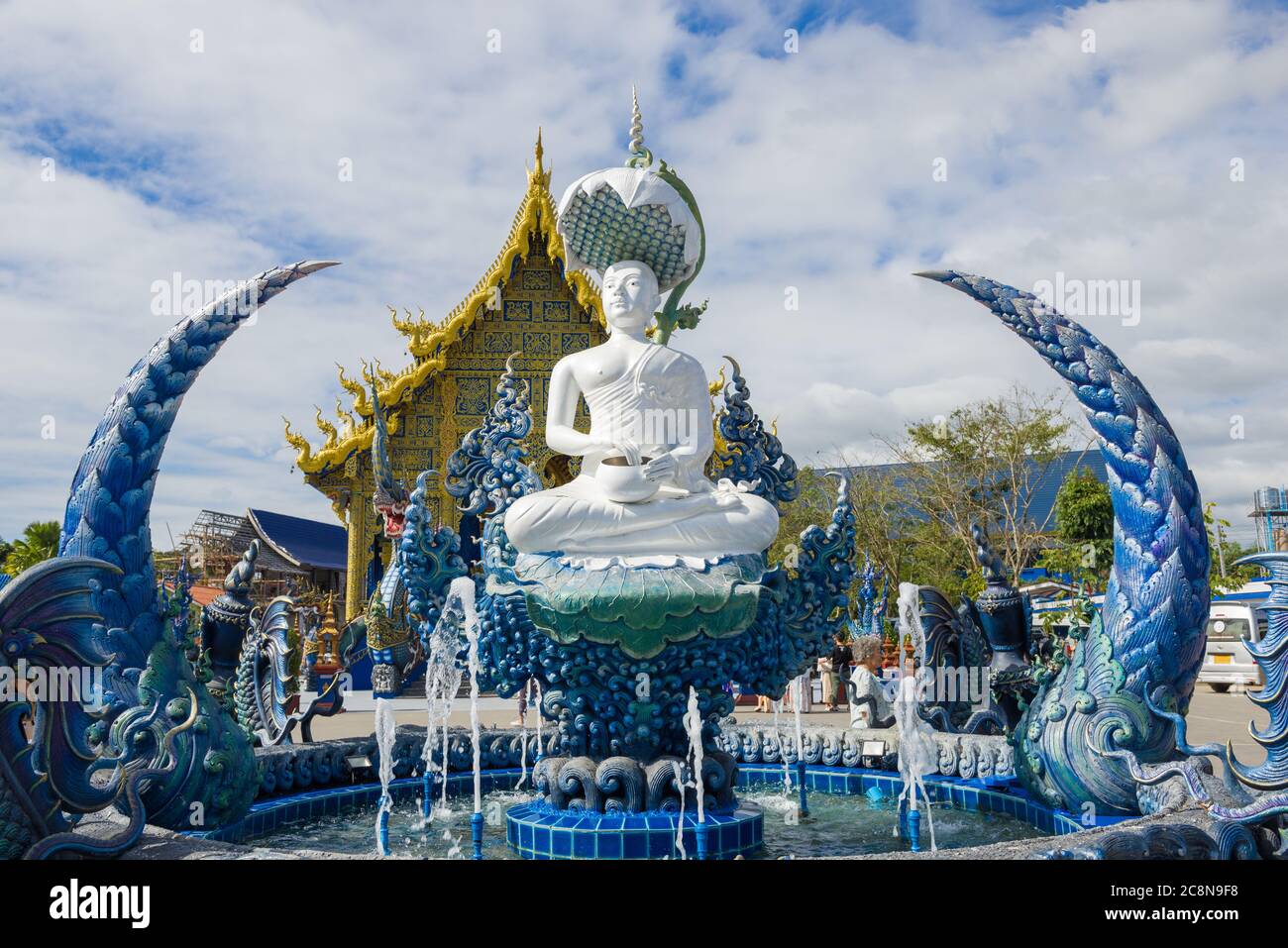 Blue temple hi-res stock photography and images - Alamy