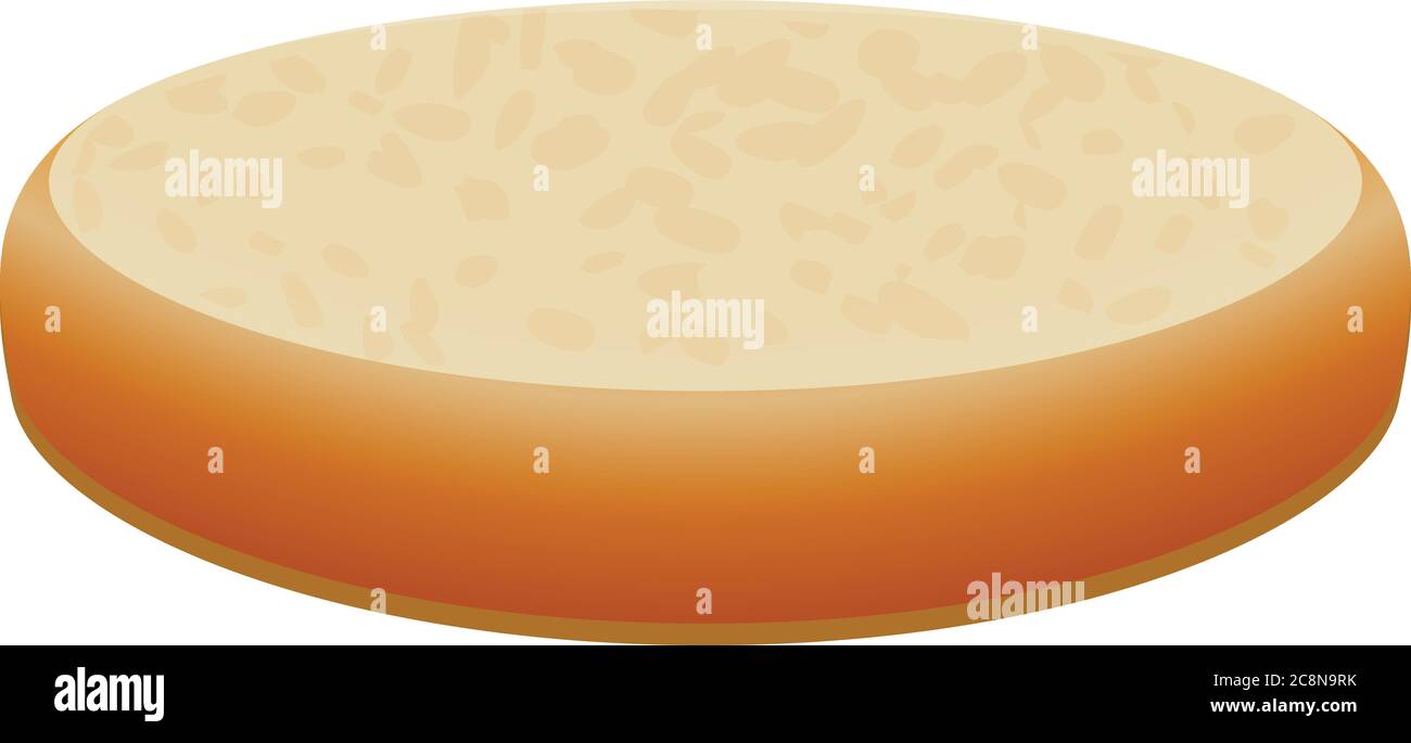 Bread bun icon. Cartoon of bread bun vector icon for web design ...