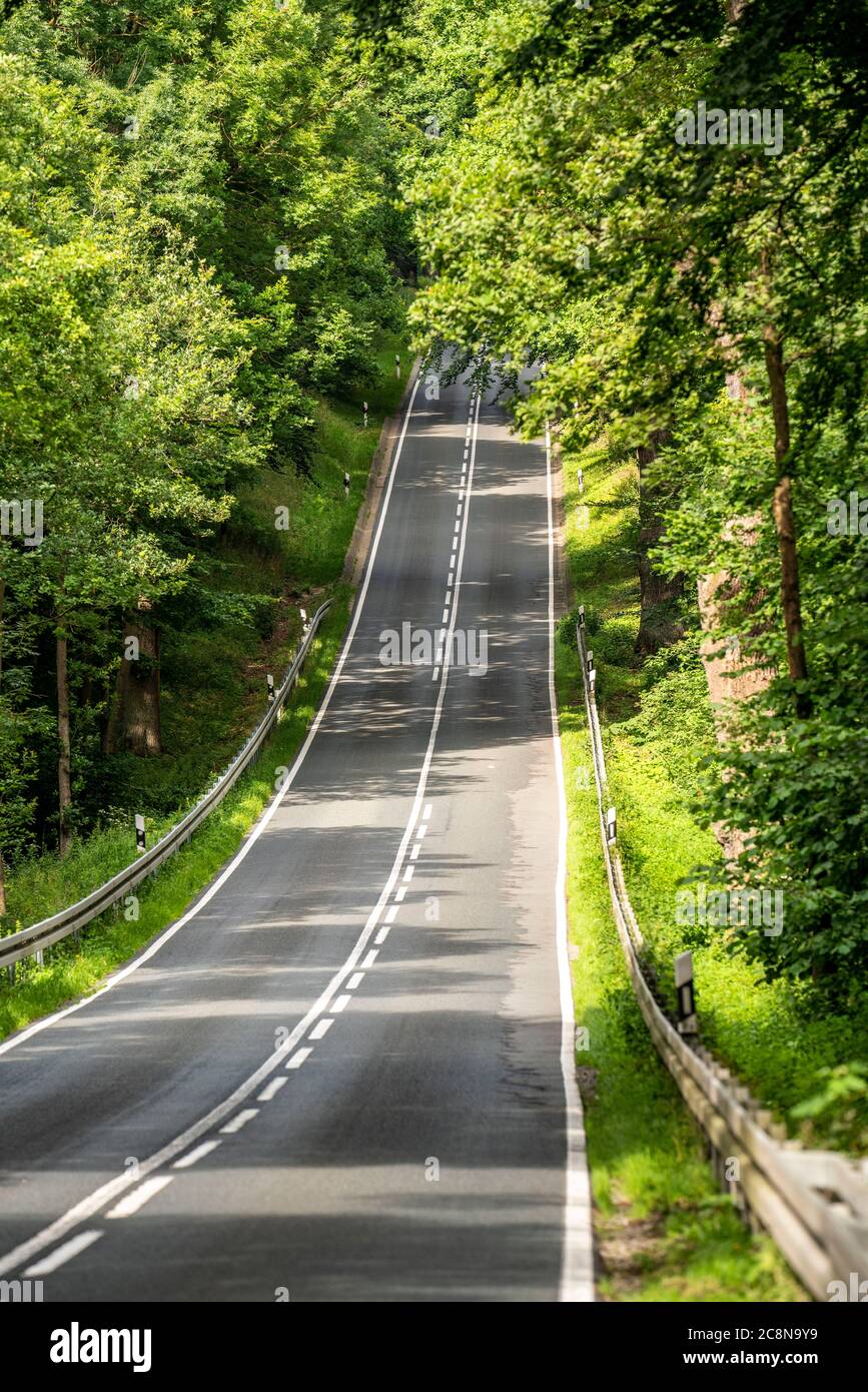 Road, central reservation, germany hi-res stock photography and images ...