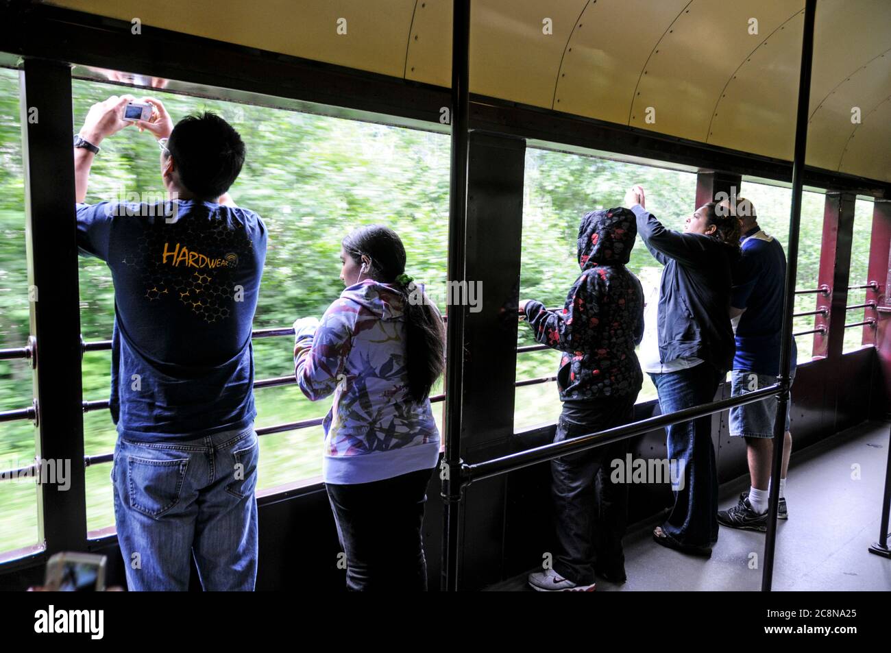 Windowless rail carriage hi-res stock photography and images - Alamy