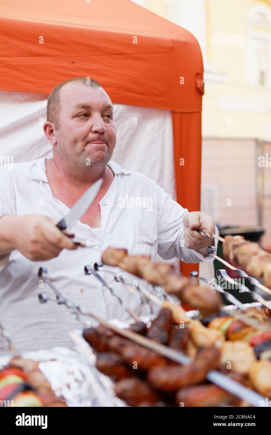 Russian skewers hi-res stock photography and images - Alamy