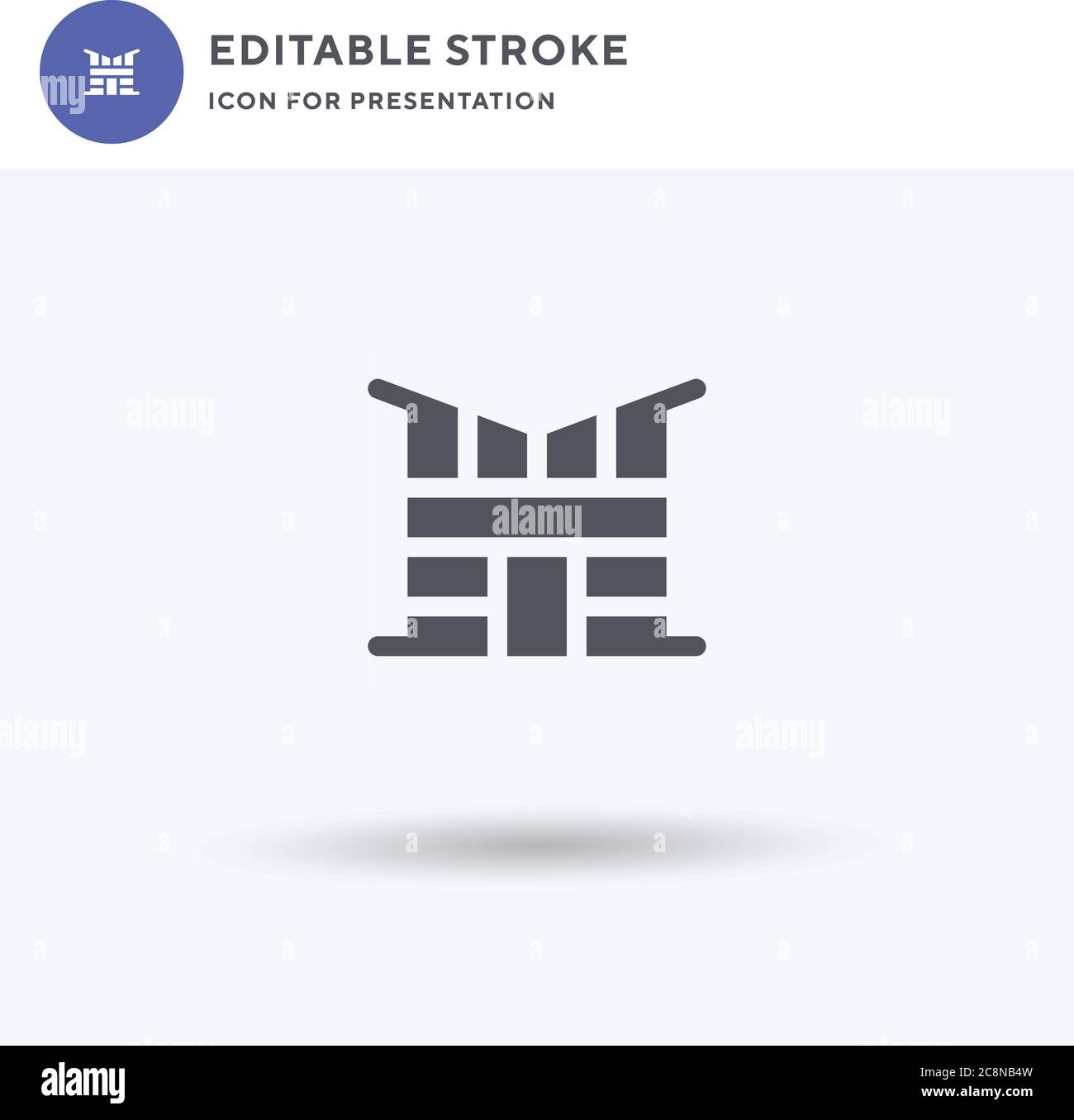 House icon vector, filled flat sign, solid pictogram isolated on white ...