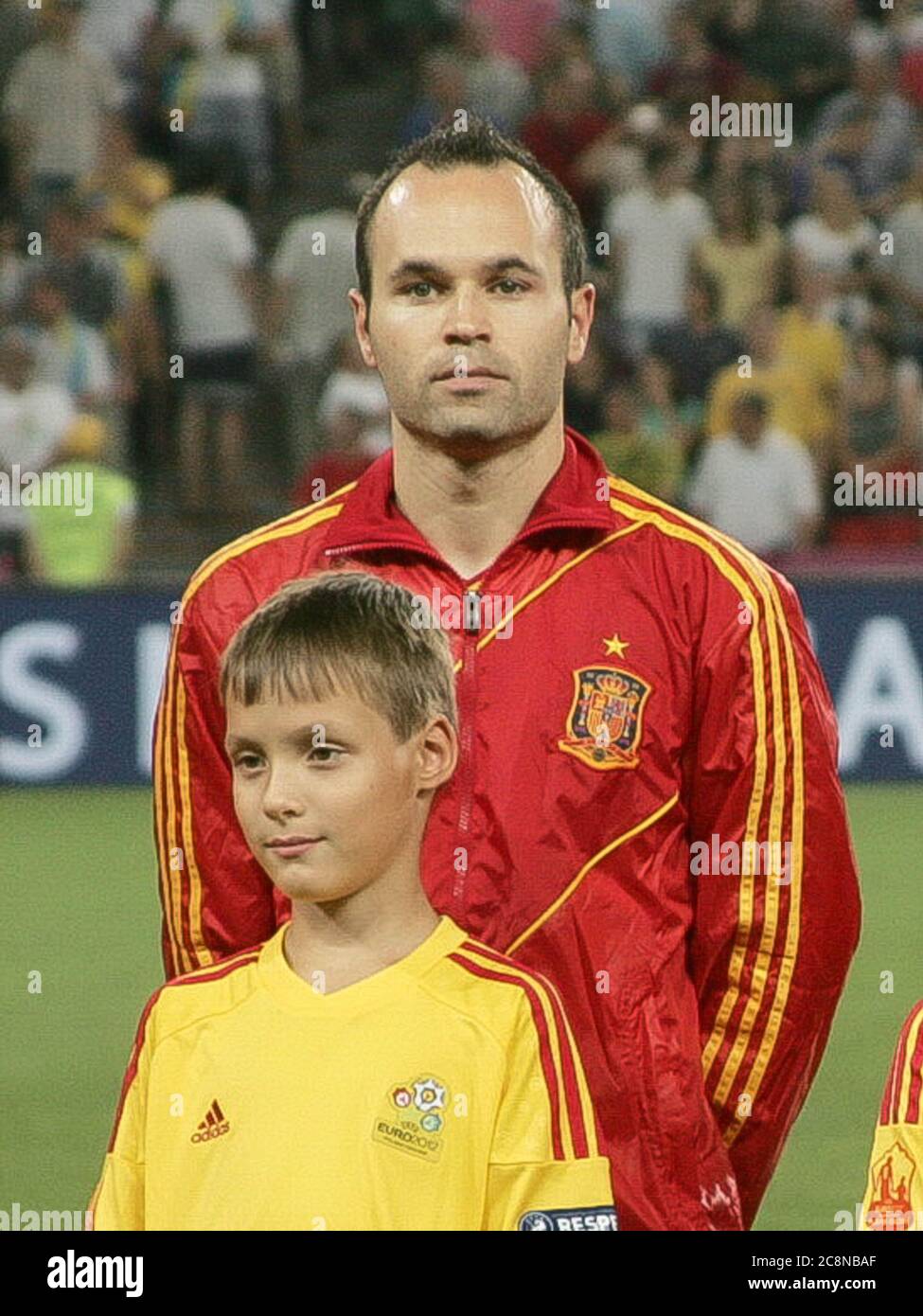 Andres iniesta 2012 spain hi-res stock photography and images - Alamy
