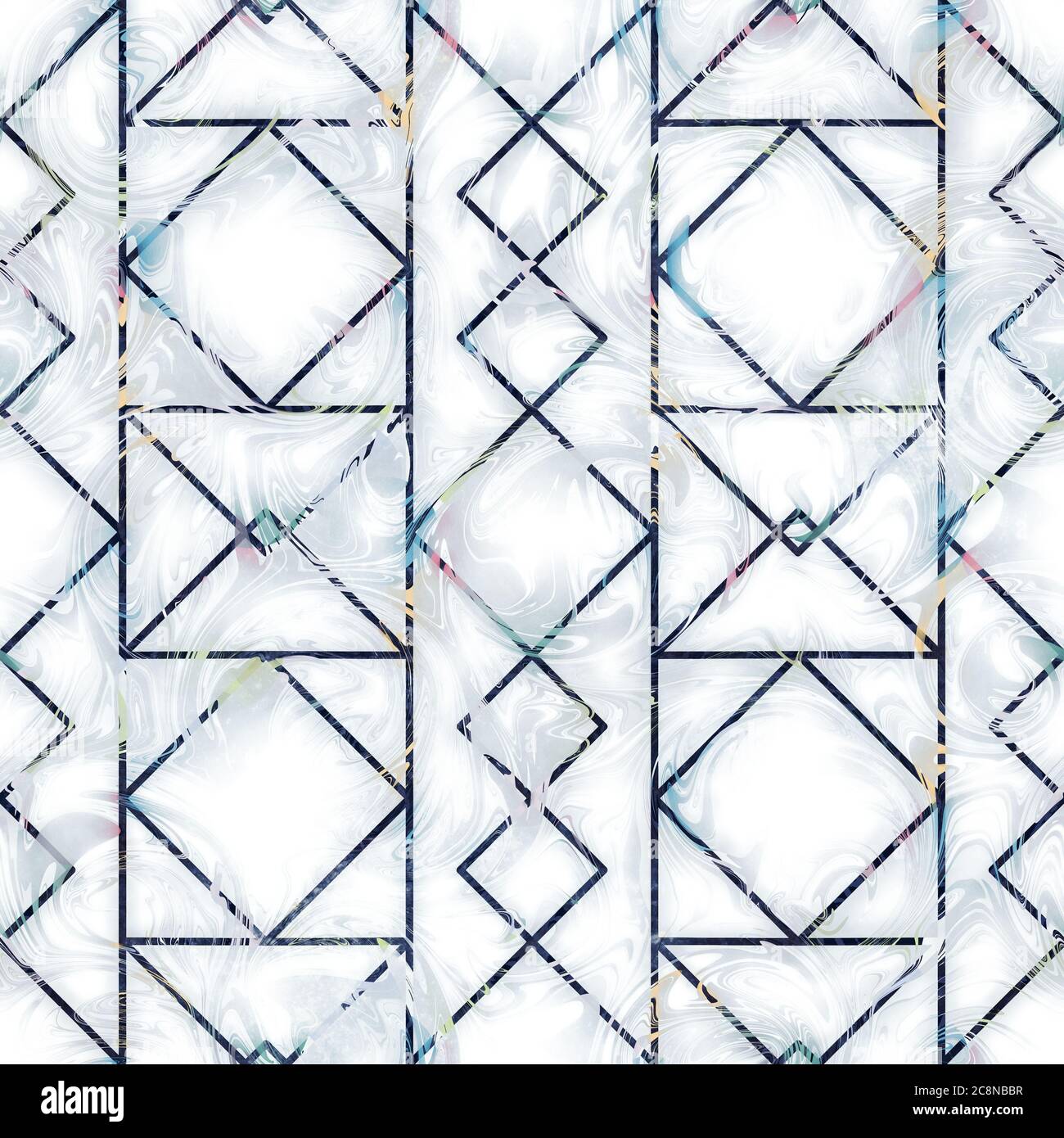 Seamless geometric brilliant pattern Cut Out Stock Images & Pictures ...