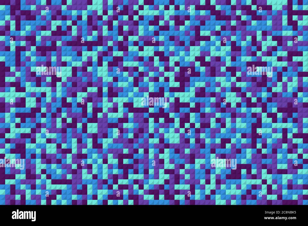 Pixel mosaic tile pastel Stock Vector Images - Alamy