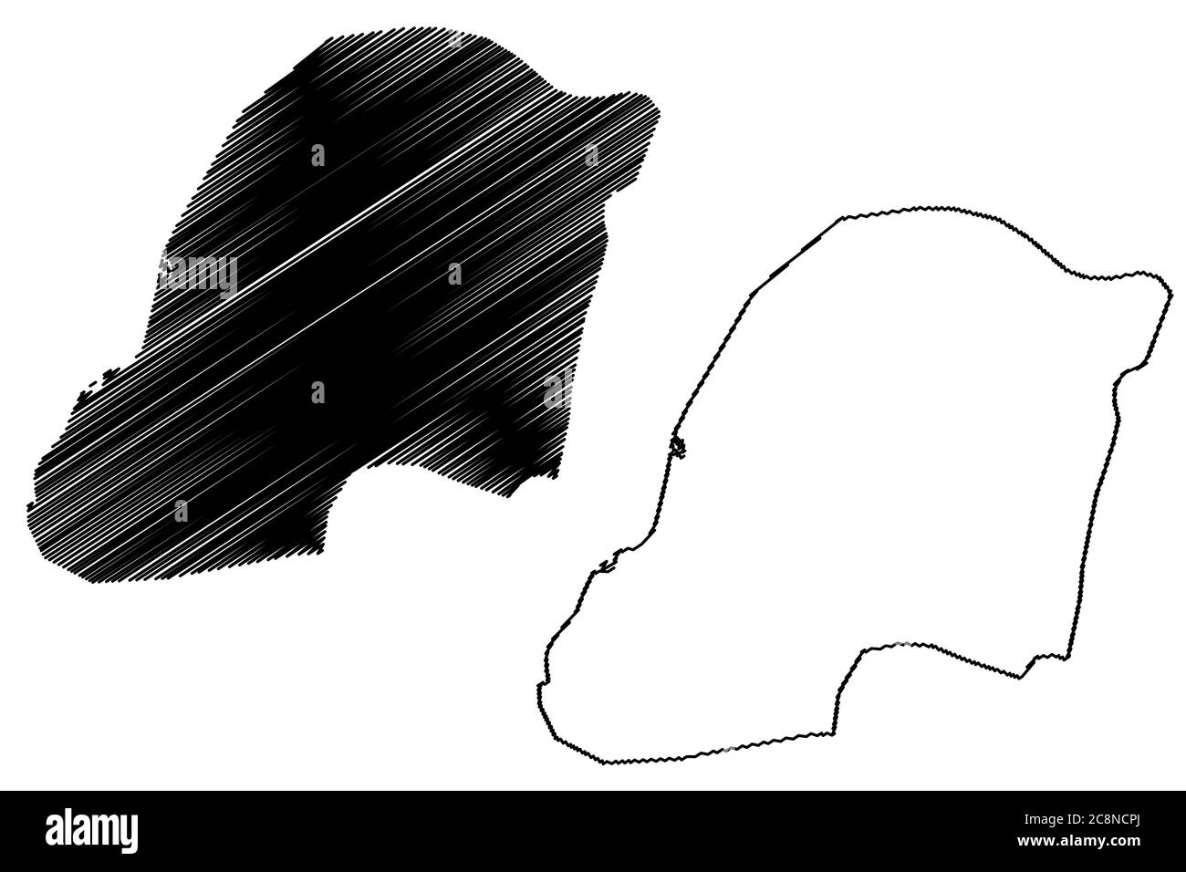 Multan City (Islamic Republic of Pakistan, Punjab Province) map vector ...