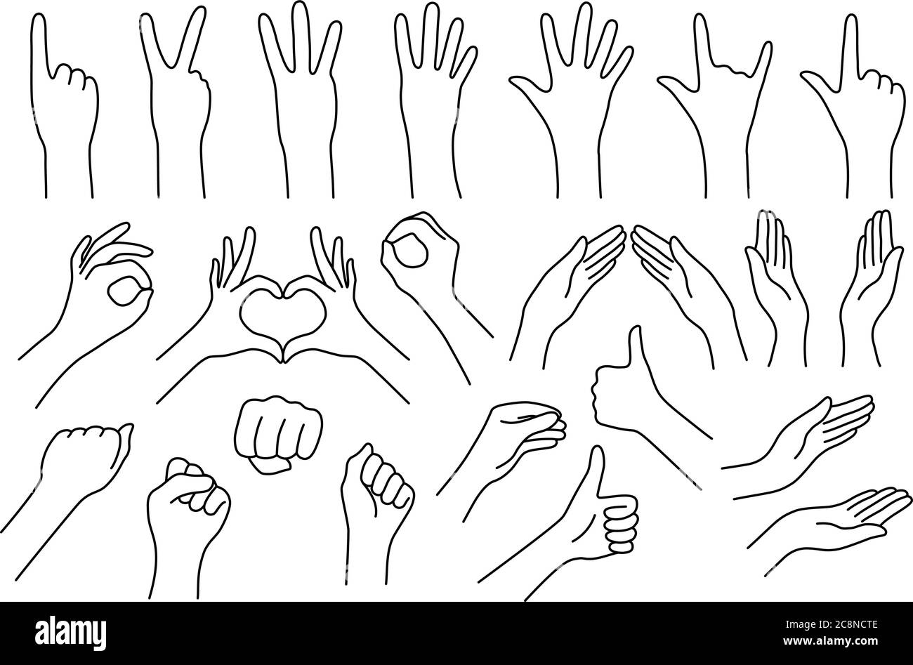 Okay gestures Black and White Stock Photos & Images - Alamy