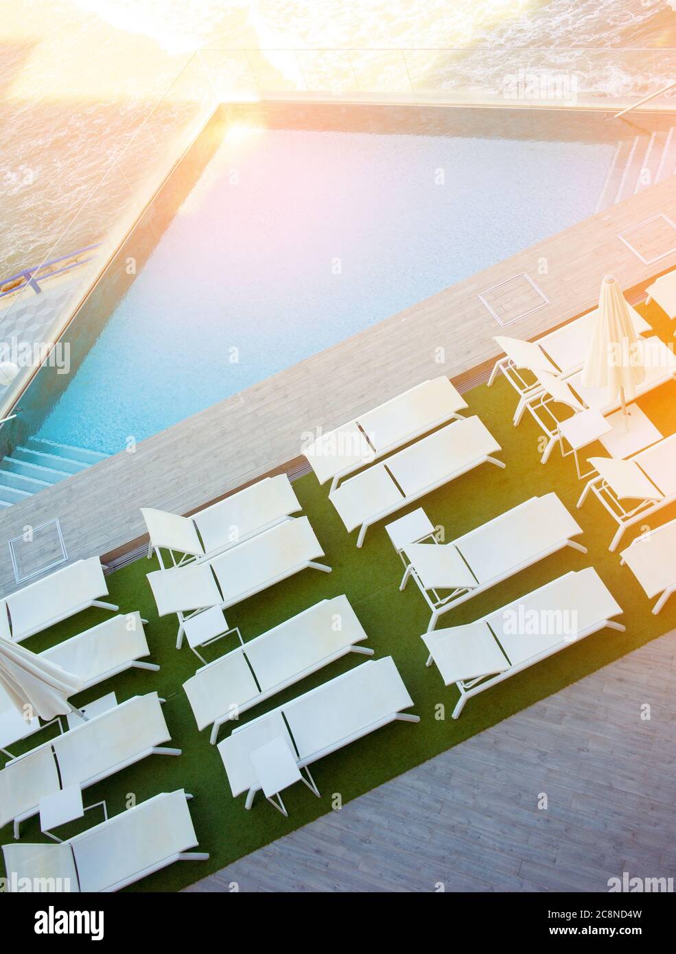 Pool view hi-res stock photography and images - Alamy