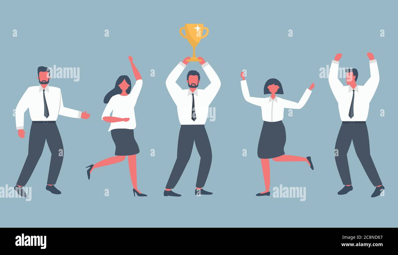 Victory dance Stock Vector Images - Alamy