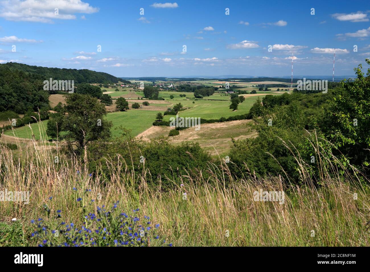 Scenery near village of Junglinster, Luxembourg, Grand Duchy of Luxembourg, Europe Stock Photo ...