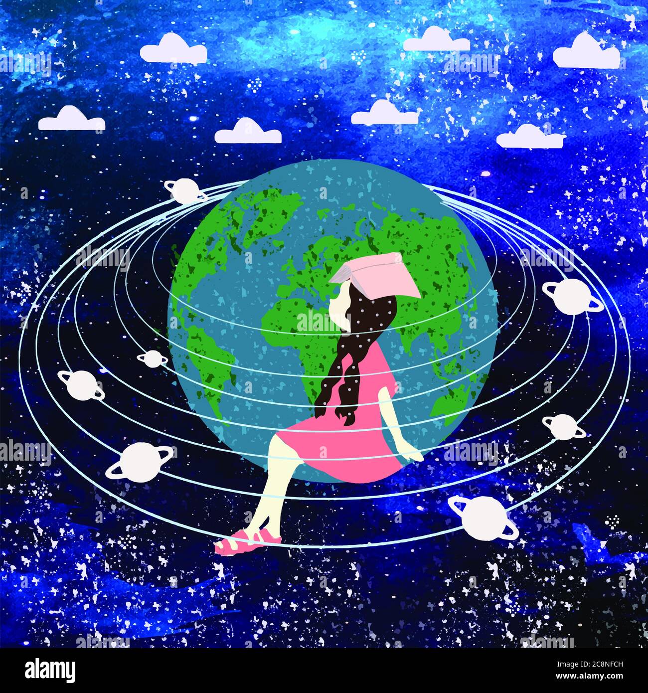 Laughing planet hi-res stock photography and images - Alamy