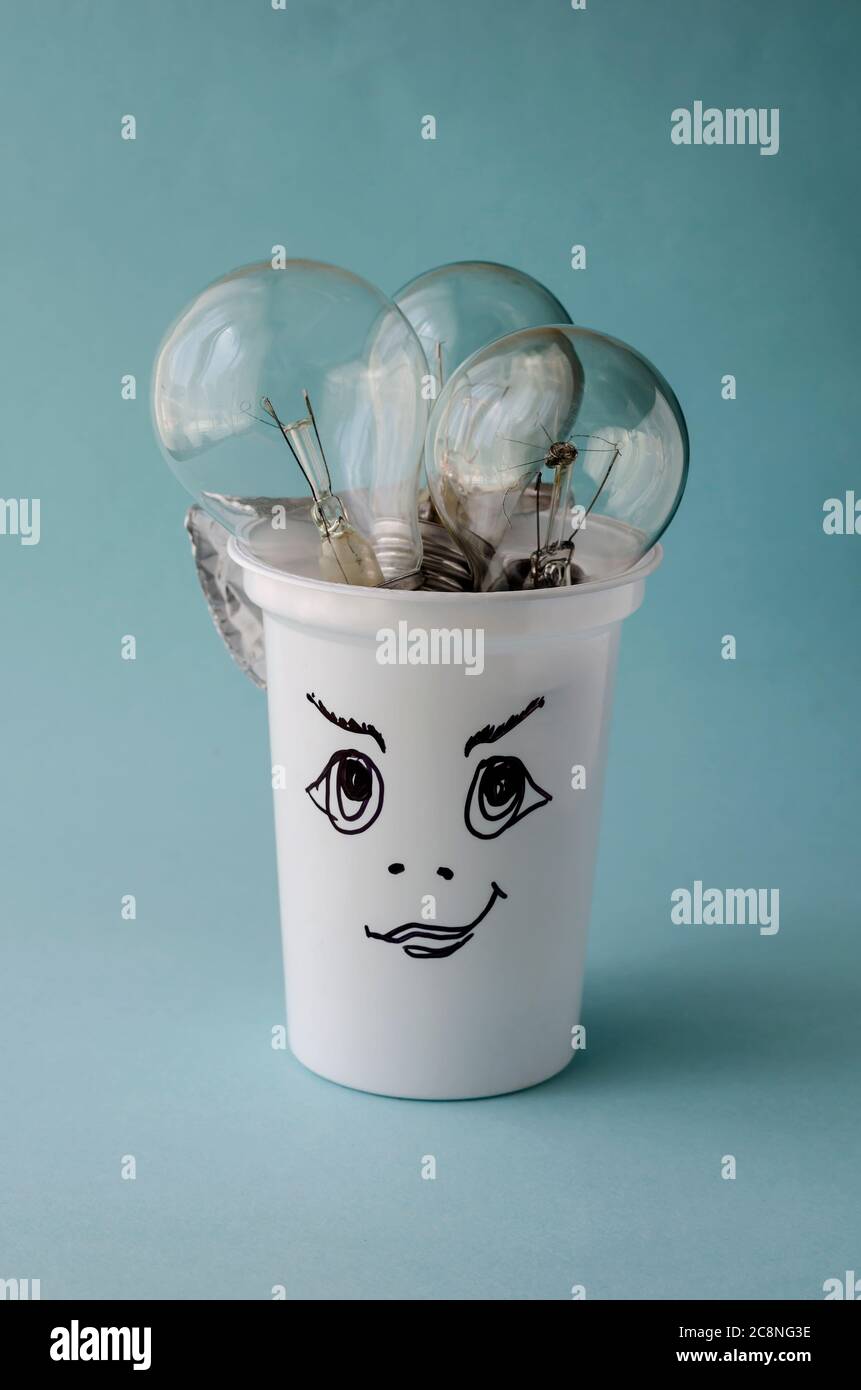 Creative background logical business thinking. Search for new ideas ...