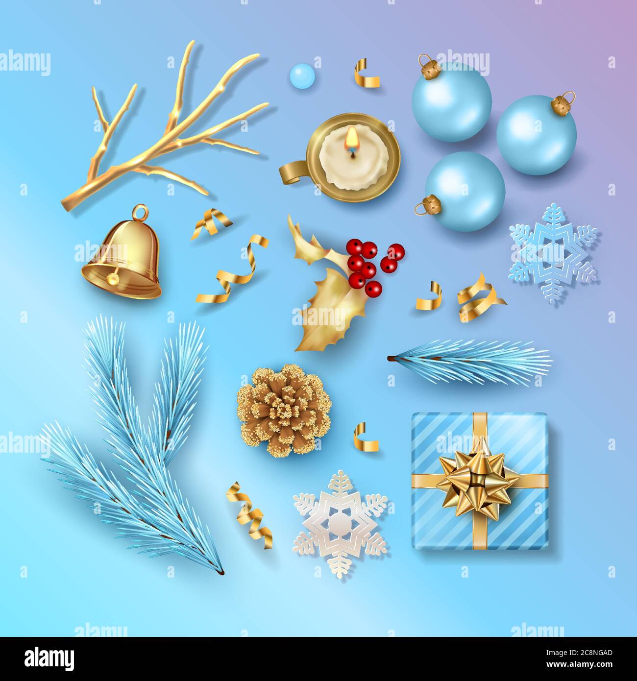 Set candle holder Stock Vector Images - Alamy