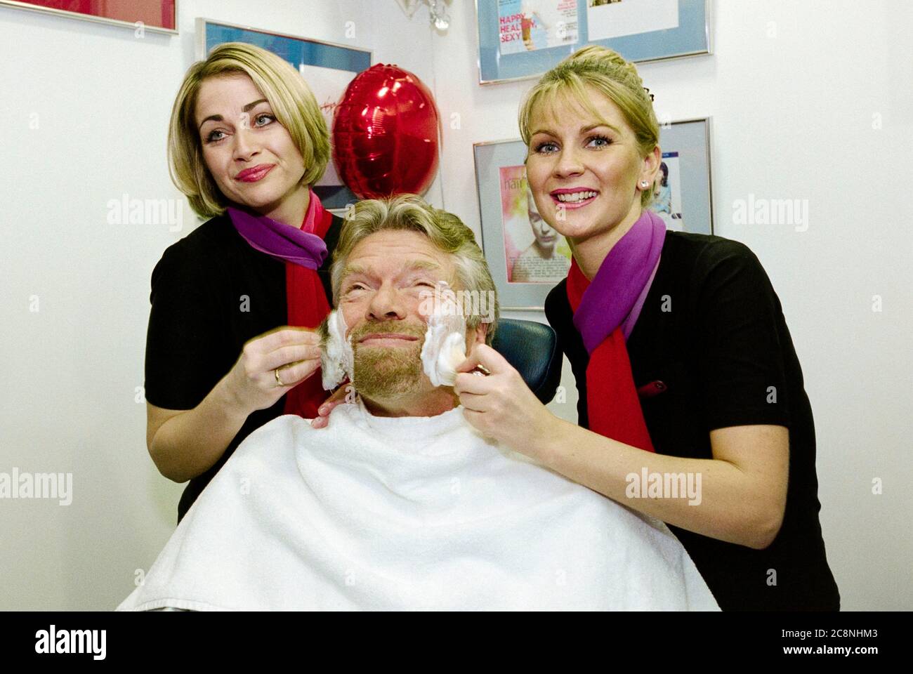 Sir Richard Branson founder and part owner of Virgin Atlantic Airlines ...