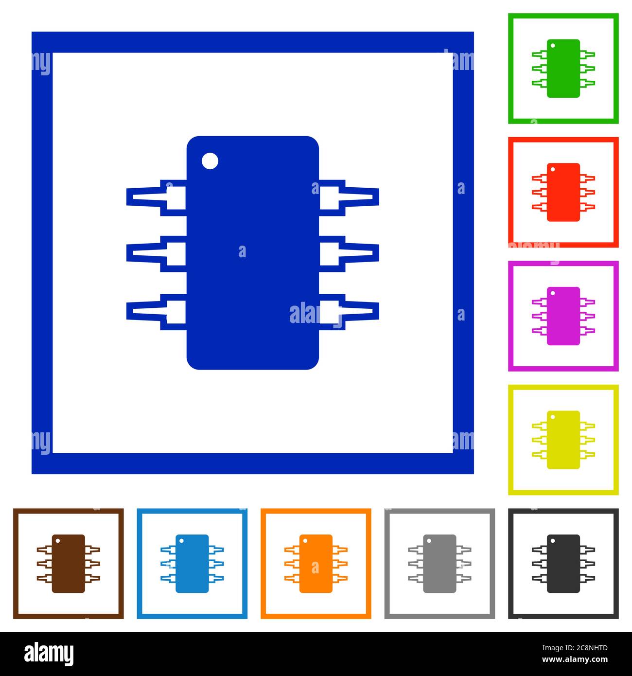 Integrated framed Stock Vector Images - Alamy