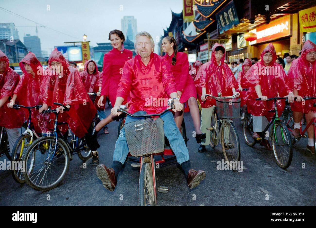 Sir Richard Branson founder of the Virgin group including Virgin ...