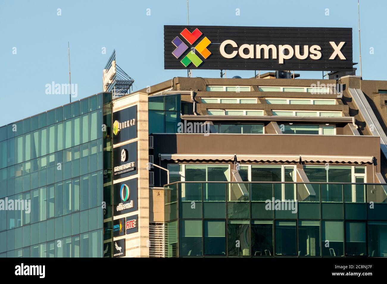 Campus X building and facilities for IT Management entrepreneurial melting pot Hi Tech leader ...