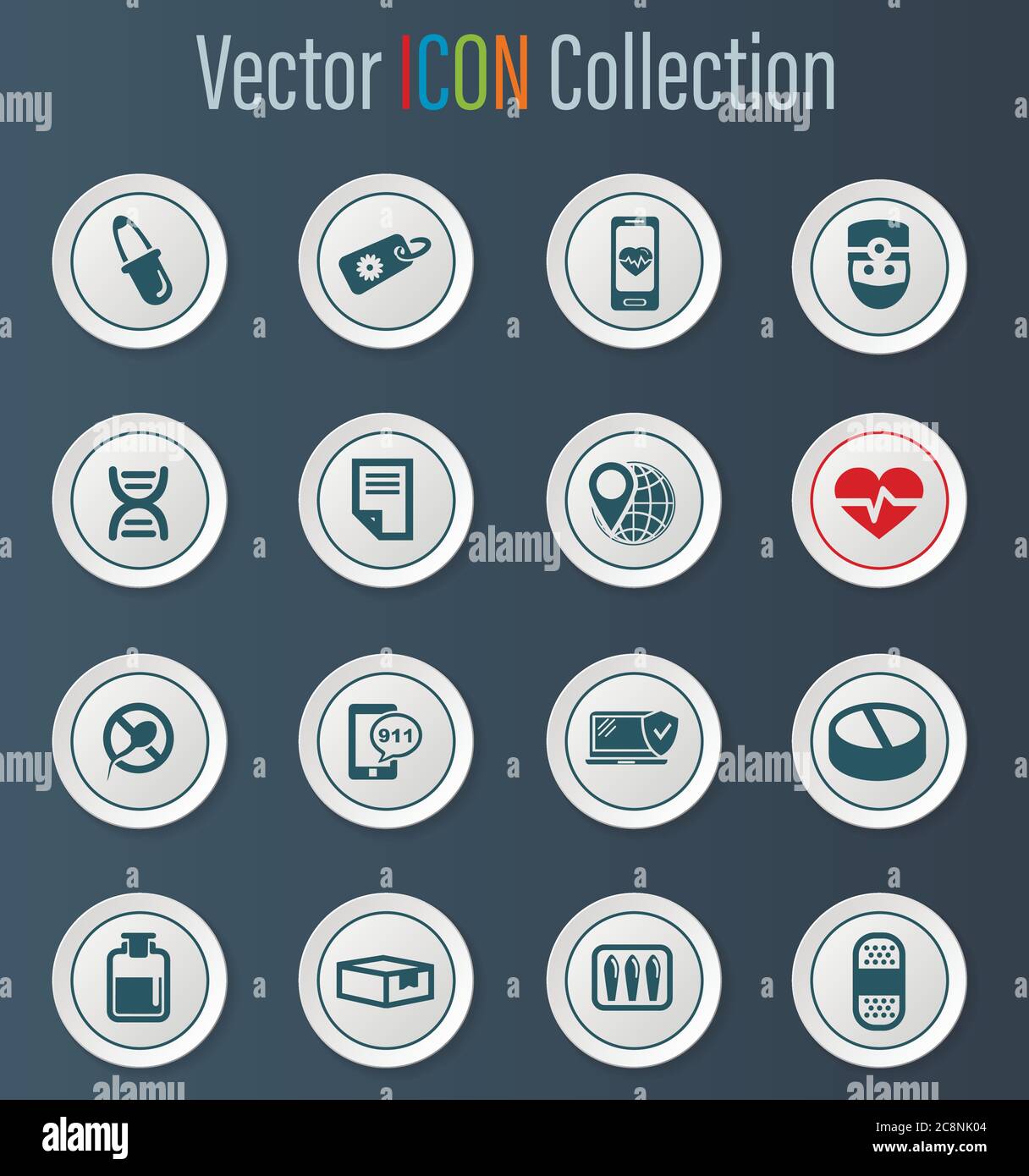 Drug store icons set Stock Vector Image & Art - Alamy