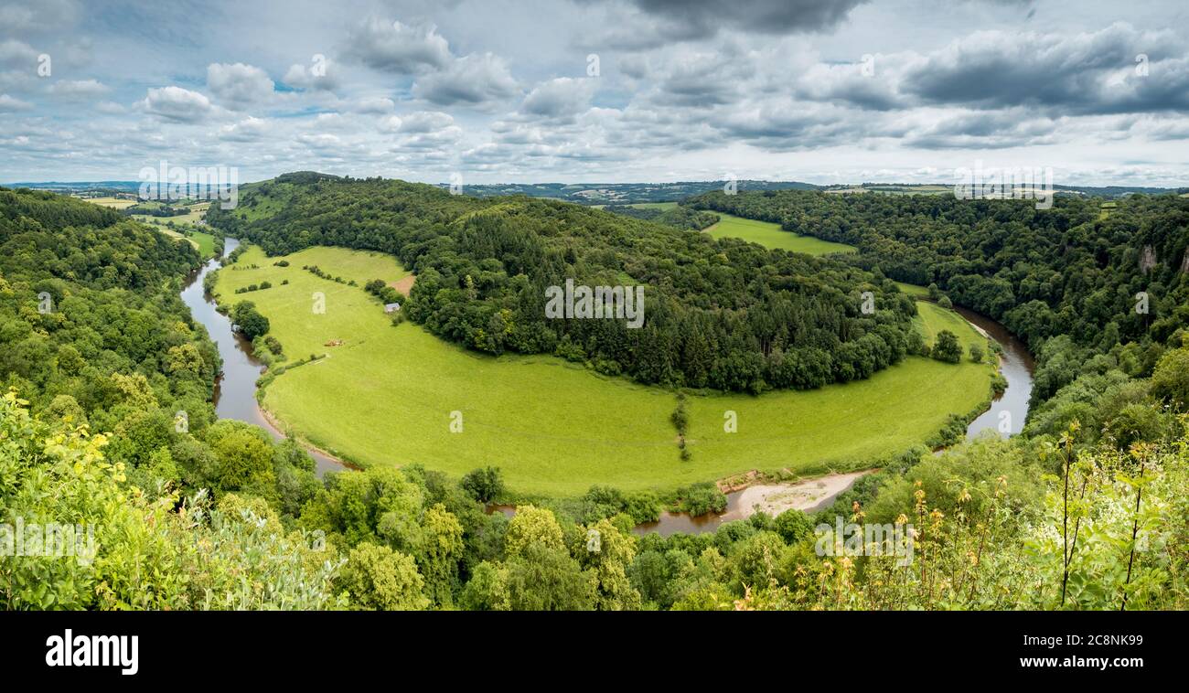 View viewpoint river wye bend hi-res stock photography and images - Alamy