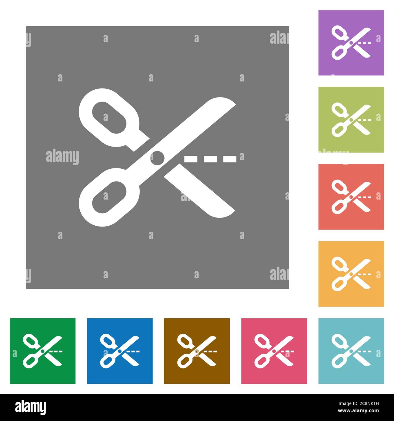 Cut out plain white background Stock Vector Images - Alamy