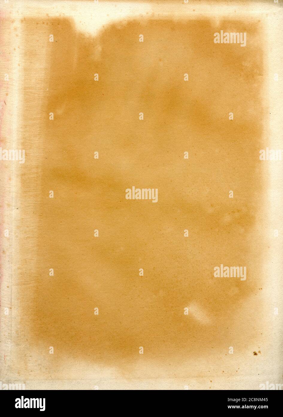 Brown old distressed parchment texture effect vintage blank paper ...