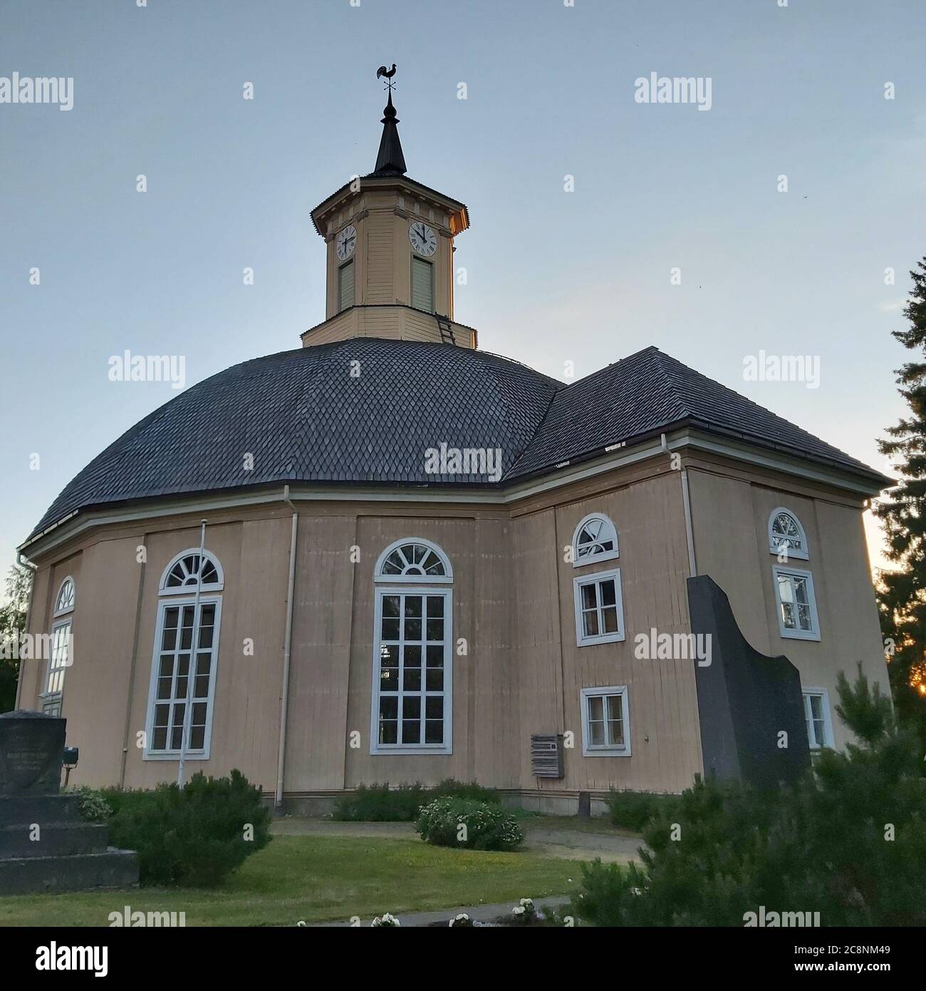 Vimpelin kirkko, Vimpeli Stock Photo - Alamy