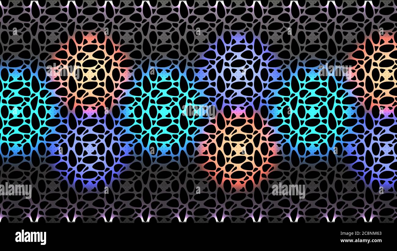 Stage Decor 3. 3d Rendering. Pattern background with spot light on it ...