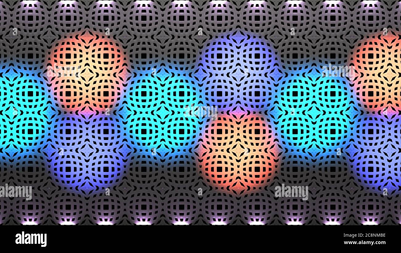 Stage Decor 12. 3d Rendering. Pattern background with spot light on it ...