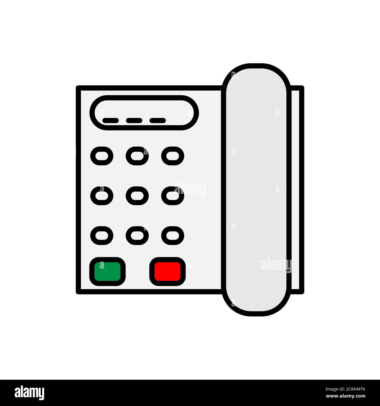 telephone vector design template illustration Stock Vector Image & Art ...