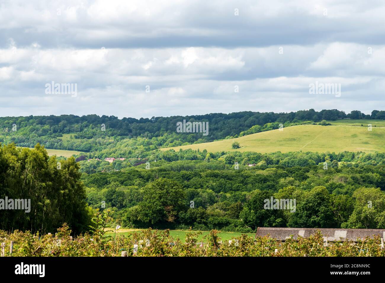 English countryside view of Sevenoaks, Kent, UK Stock Photo - Alamy