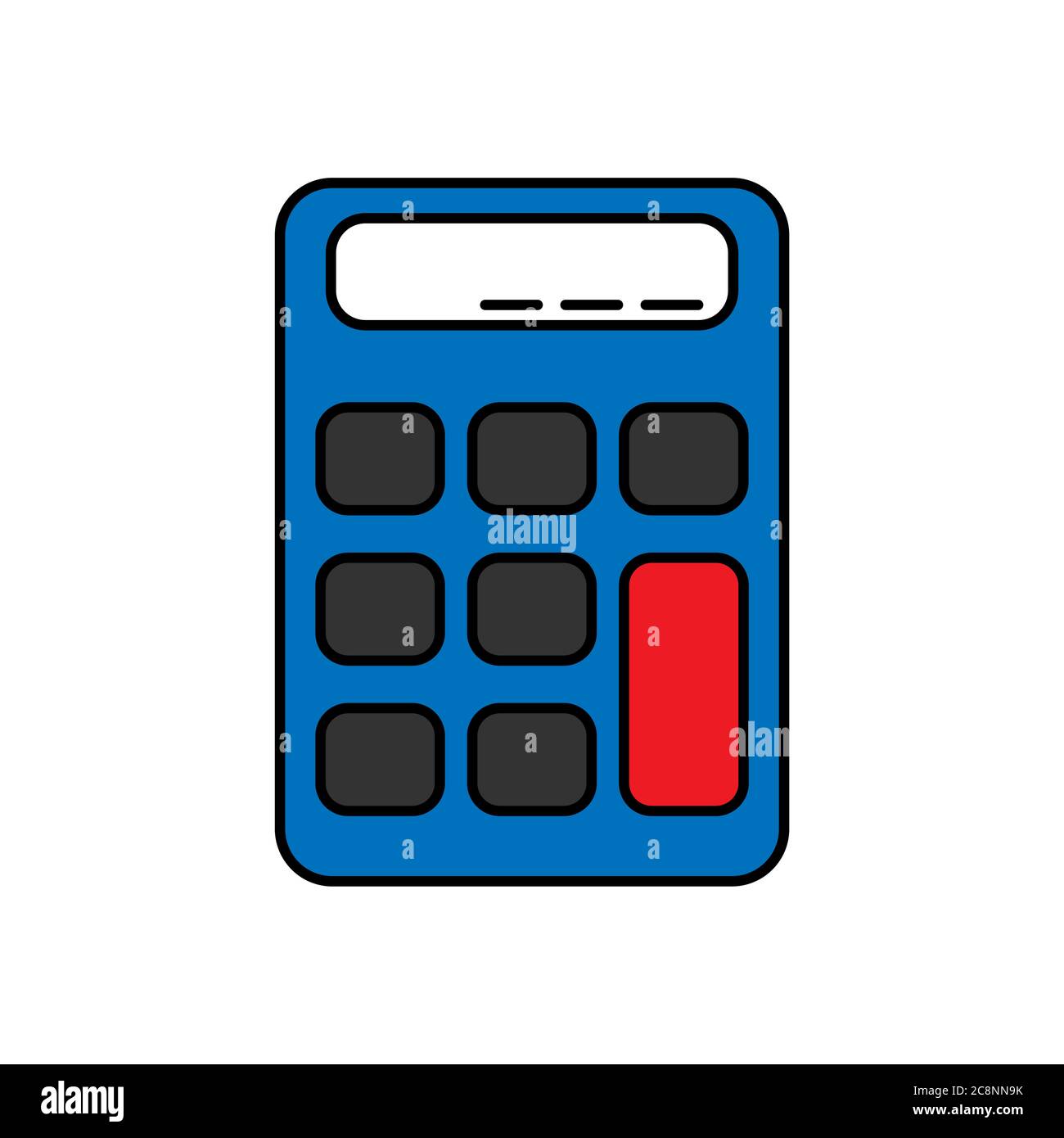 calculator vector design template illustration Stock Vector Image & Art ...