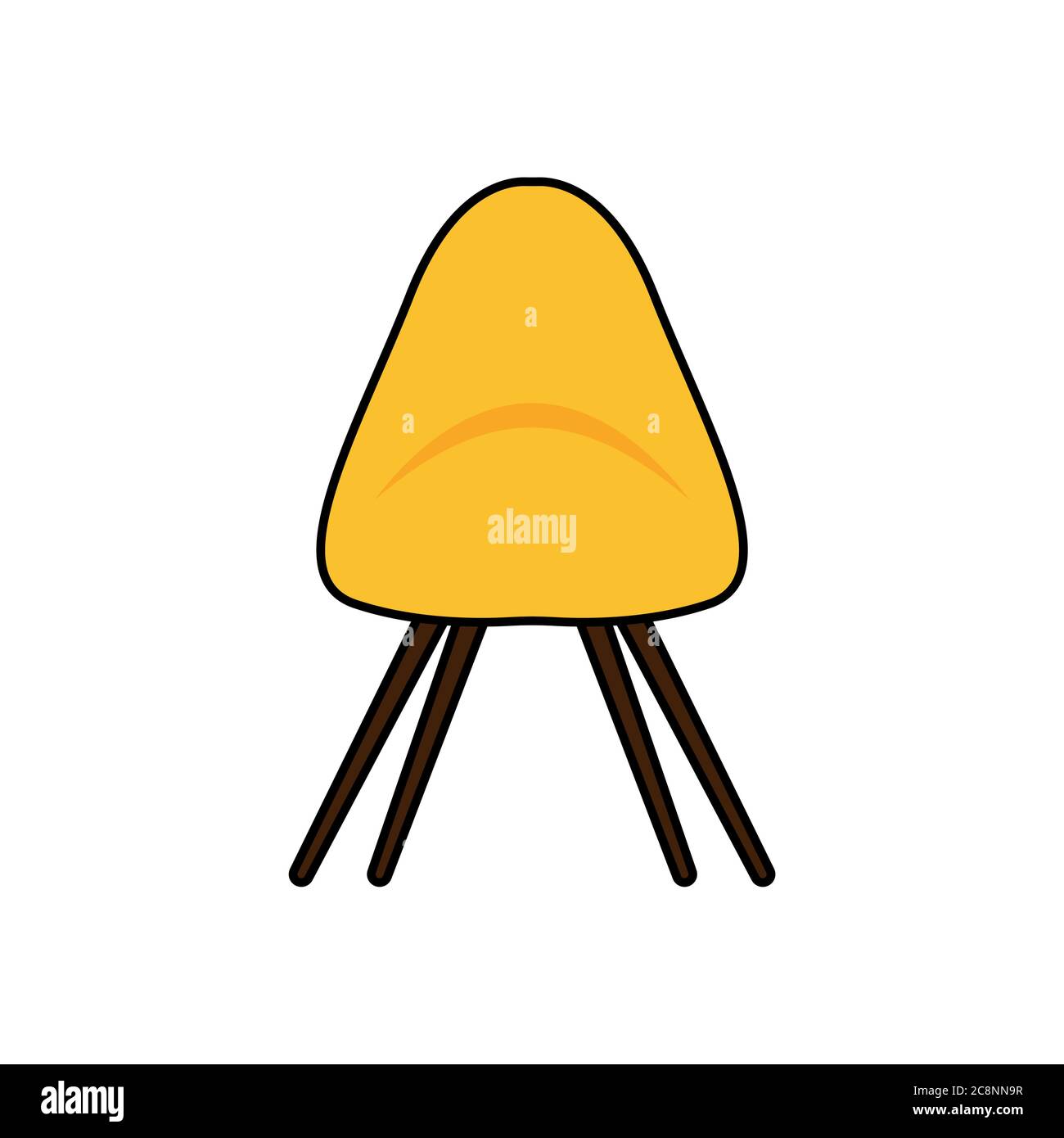 chair vector design template illustration Stock Vector Image & Art - Alamy