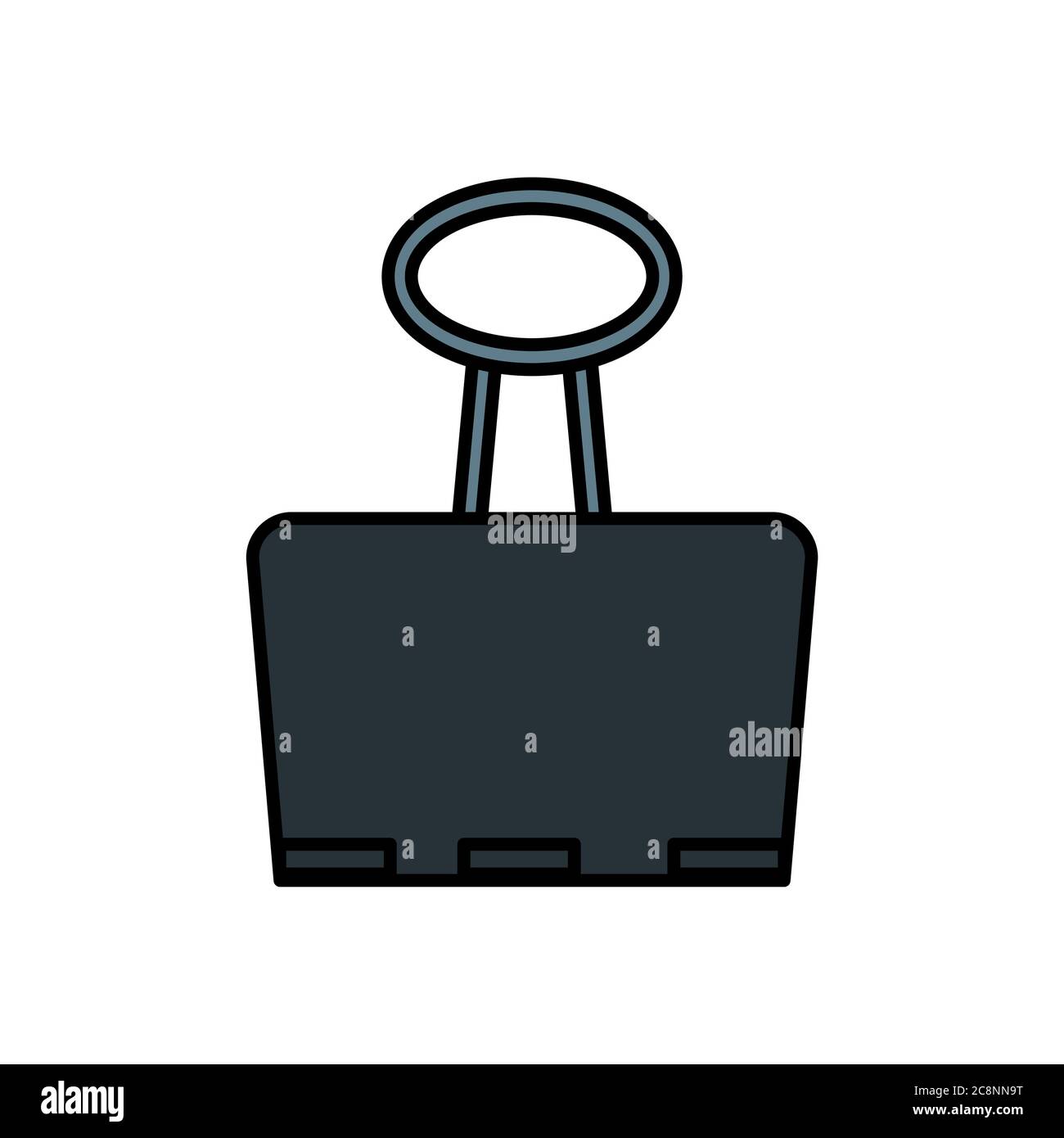 paper clip vector design template illustration Stock Vector Image & Art ...