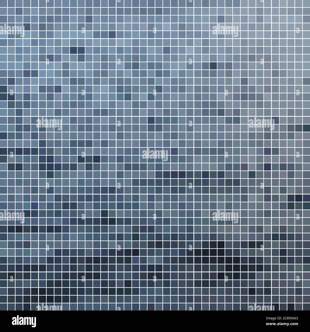abstract vector square pixel mosaic background - blue Stock Vector ...
