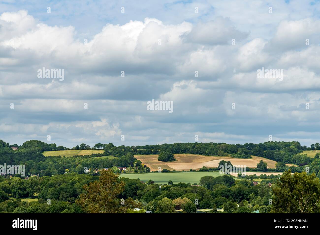 English countryside view of Sevenoaks, Kent, UK Stock Photo - Alamy