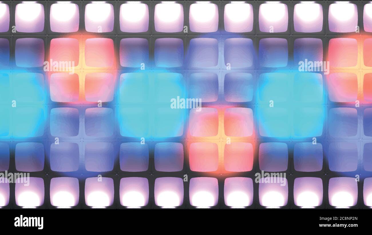 Stage Decor 15. 3d Illustration. Pattern background with spot light on ...