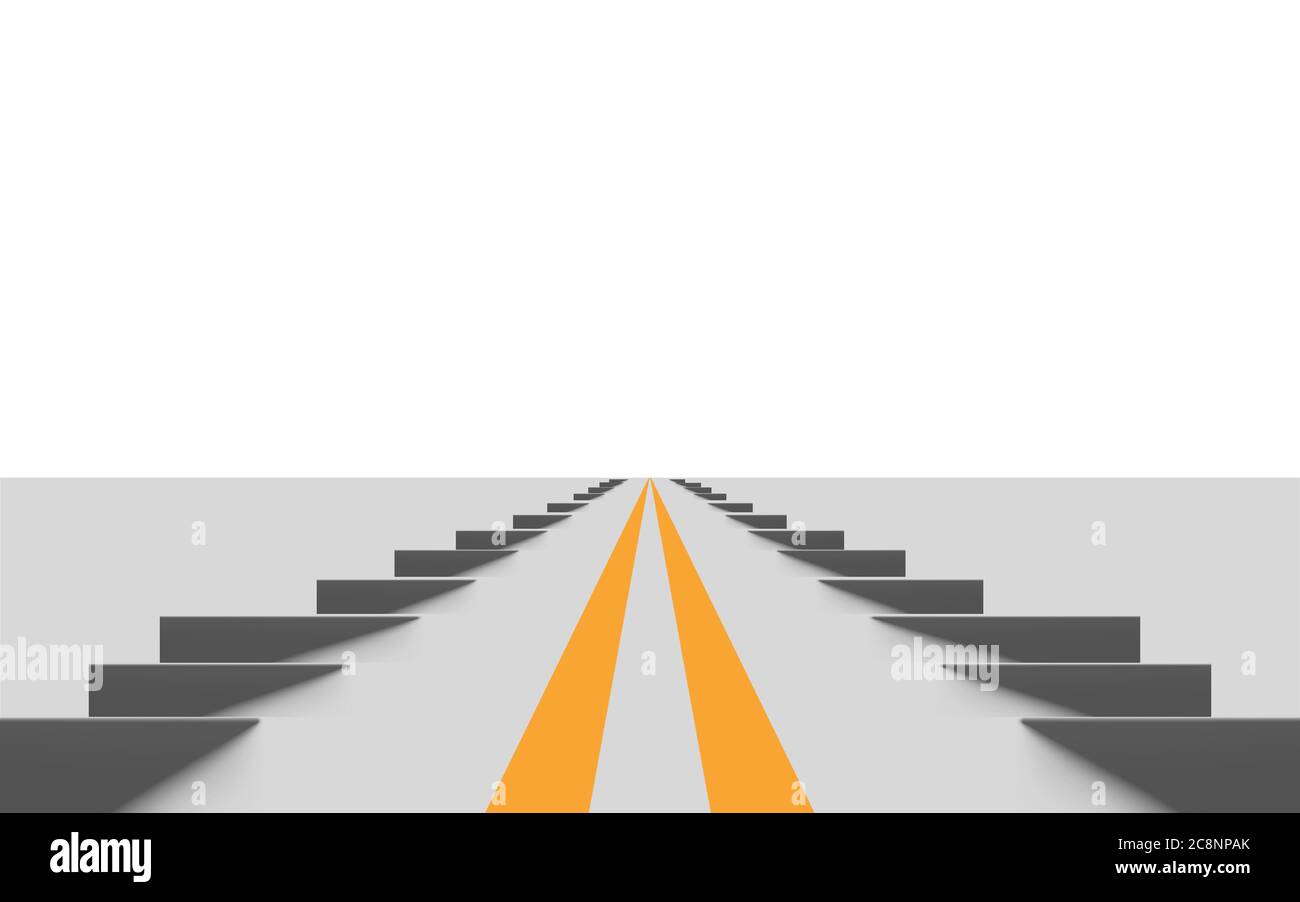 the white road in the white showroom texture background Stock Vector ...