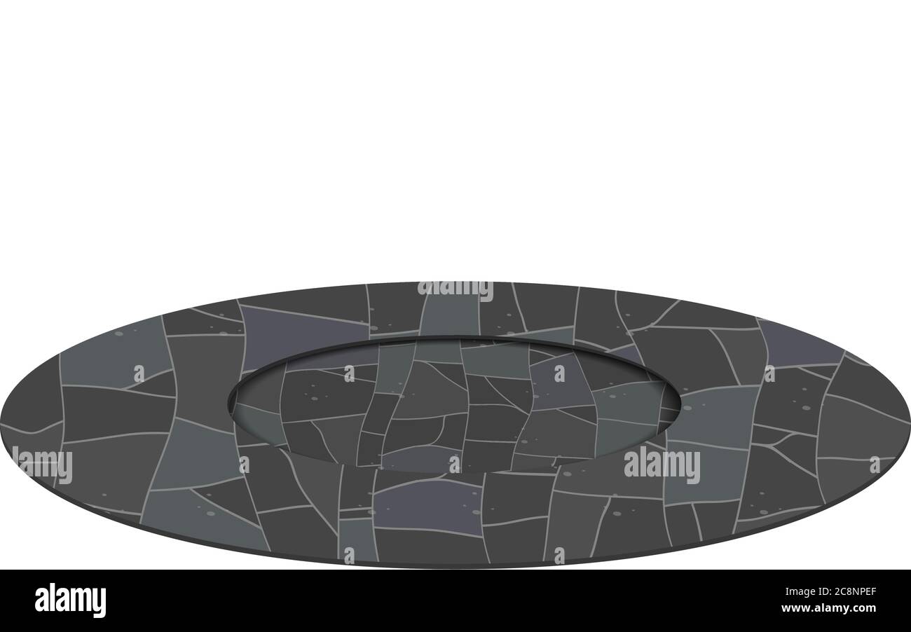 White round marble podium Stock Vector Images - Alamy