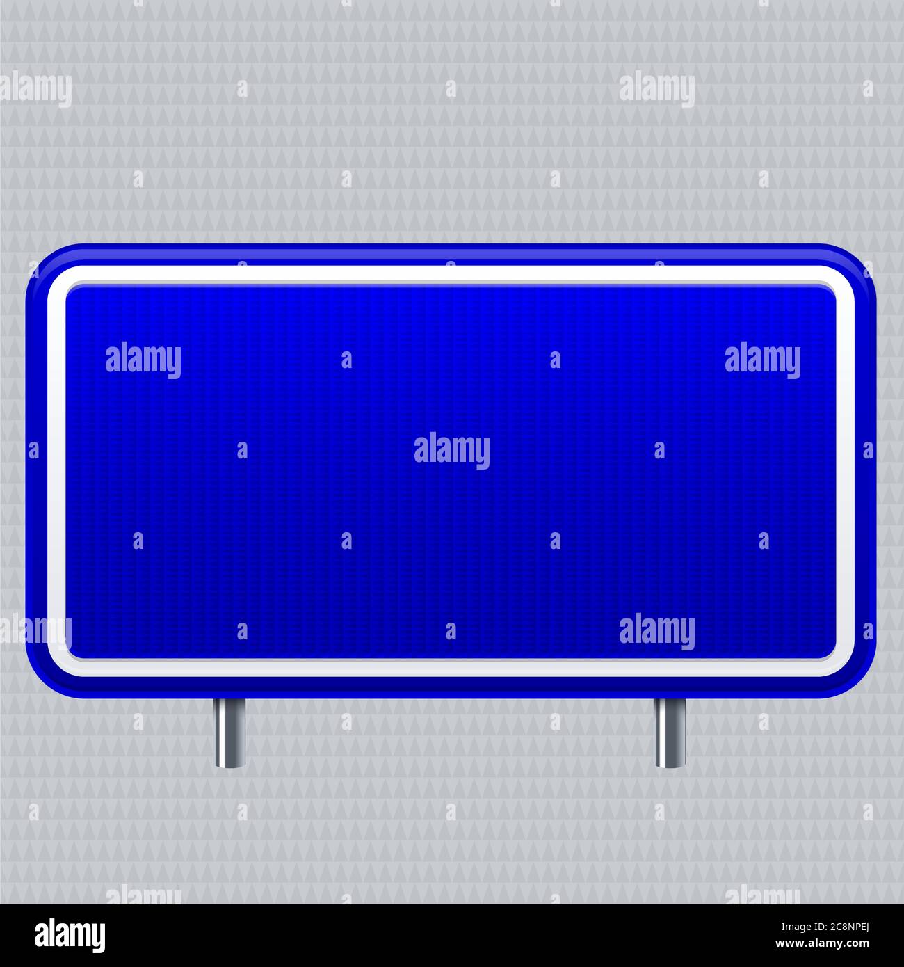 Vector illustration. Information signal. Traffic road signal with ...