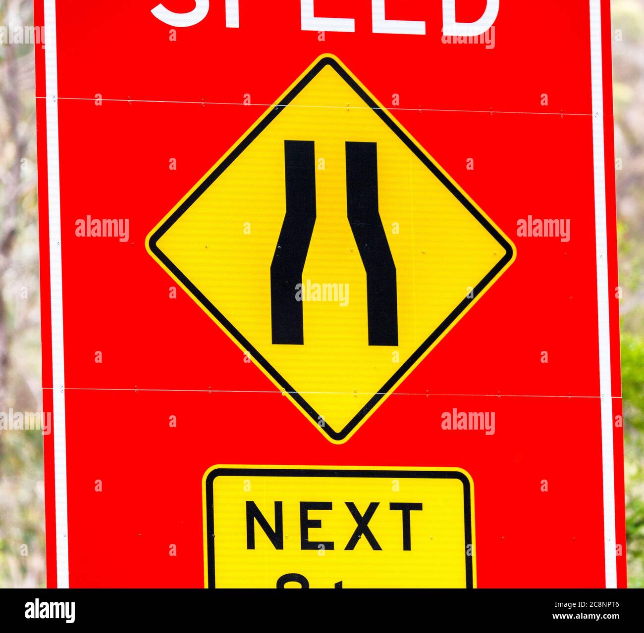 Australian outback road sign Stock Photo - Alamy