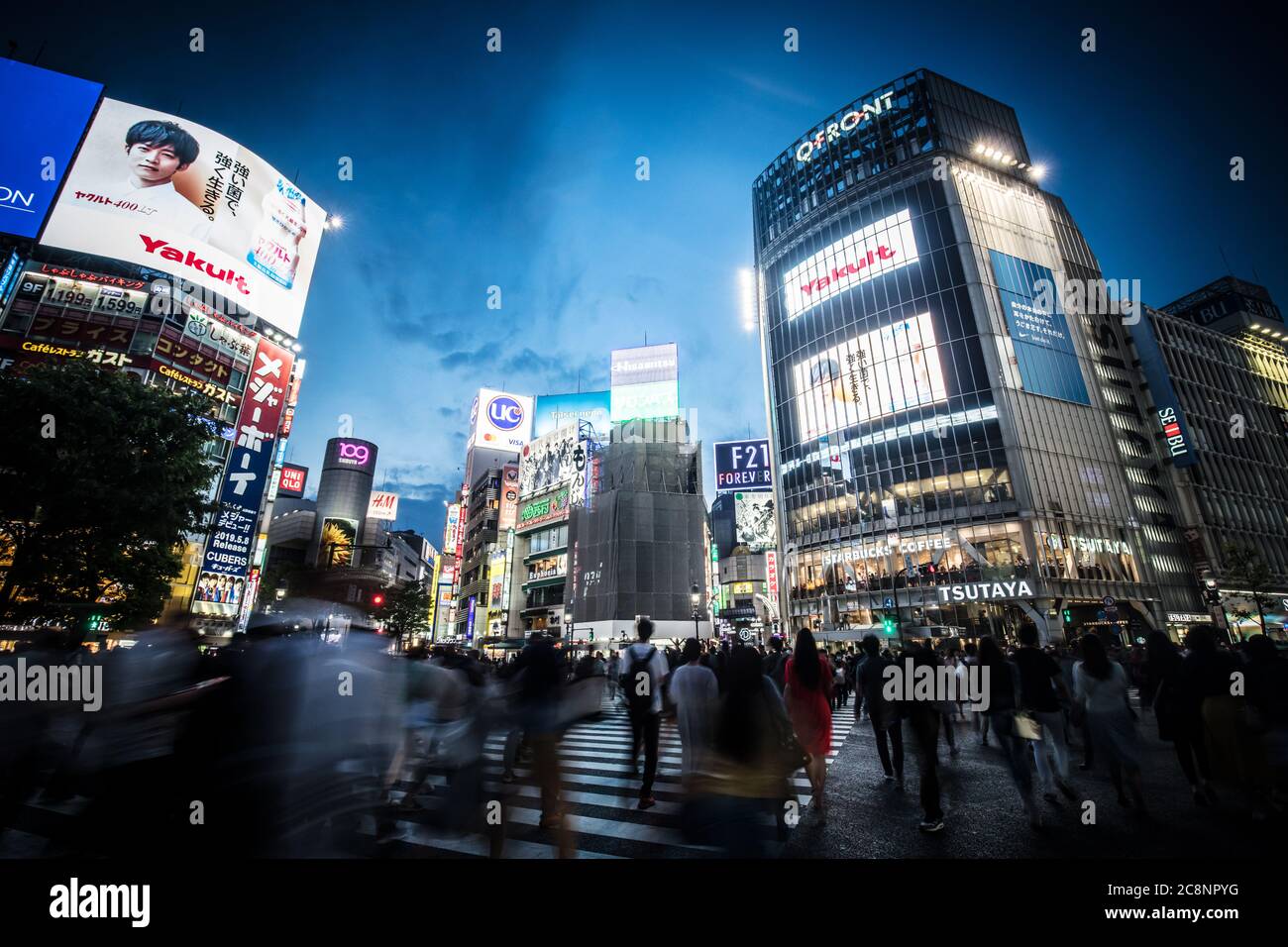 Shibuya Crossing Tokyo Japan Stock Photo - Alamy